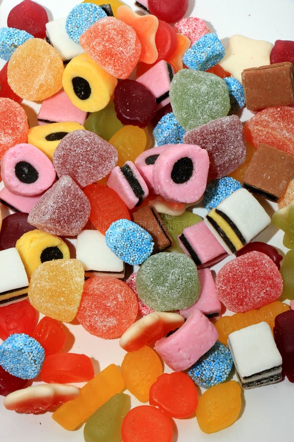 Mixure of candy stock photo. Image of food, colorful - 95475024