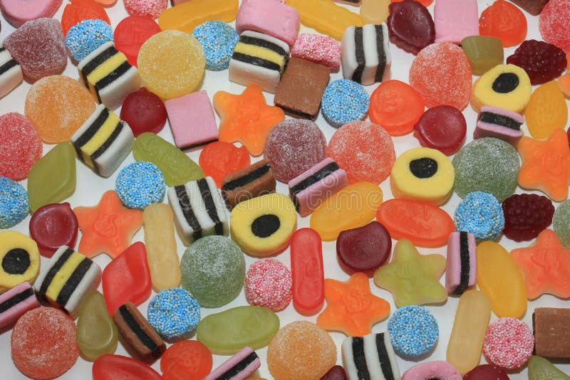 Mixure of candy stock photo. Image of sugar, fondant - 95475240