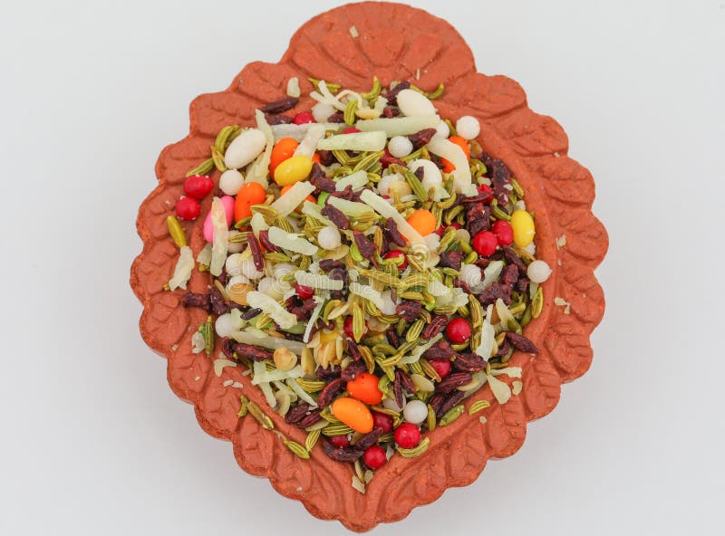 Mixure mukhwas stock photo. Image of chew, fresh, diwali - 95008424
