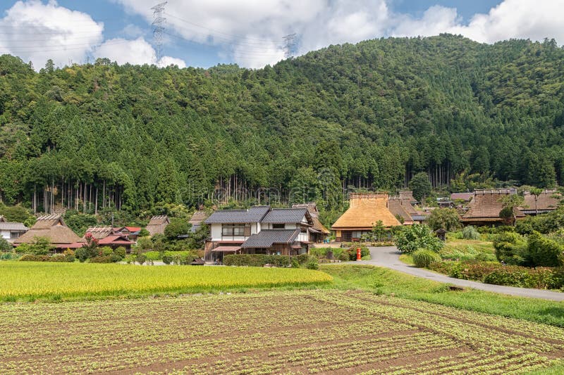 The Miyama District in Rural Kyoto Prefecture, Japan Stock Image ...