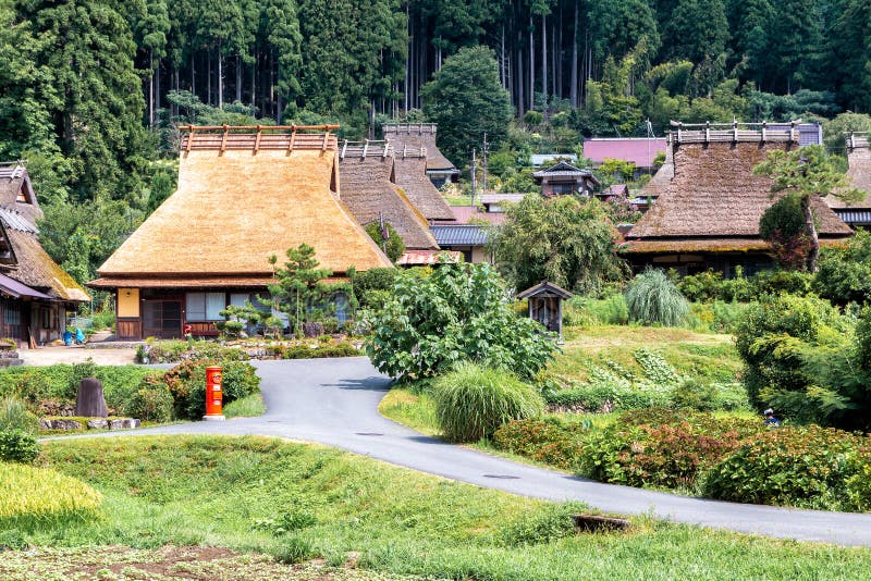 The Miyama District in Rural Kyoto Prefecture, Japan Stock Image ...