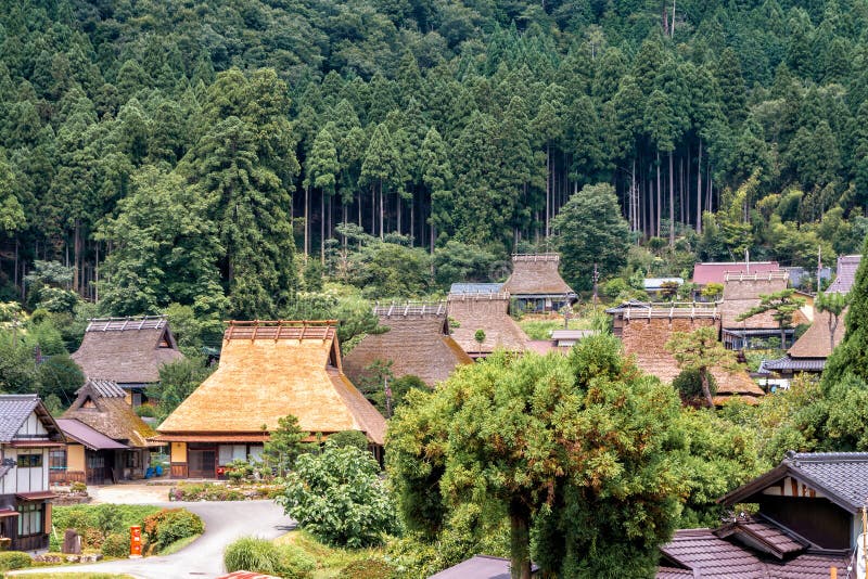 The Miyama District in Rural Kyoto Prefecture, Japan Stock Image ...