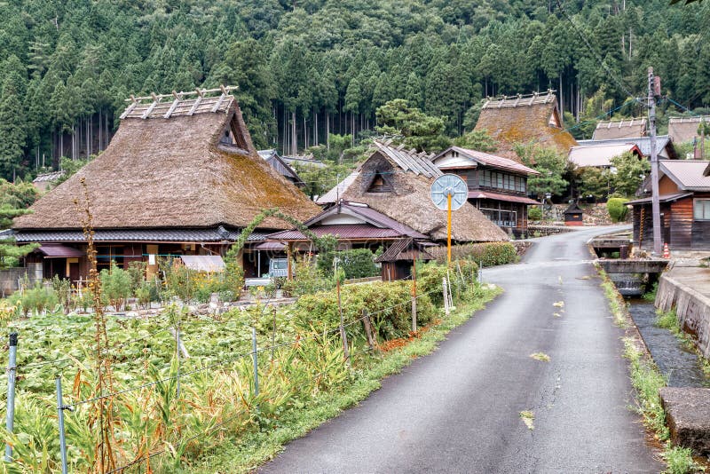 The Miyama District in Rural Kyoto Prefecture, Japan Stock Image ...