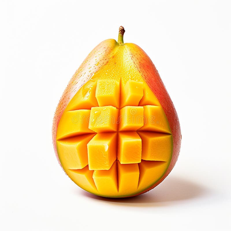 Miyazaki Mango Fruit AI Generative Stock Illustration - Illustration of ...