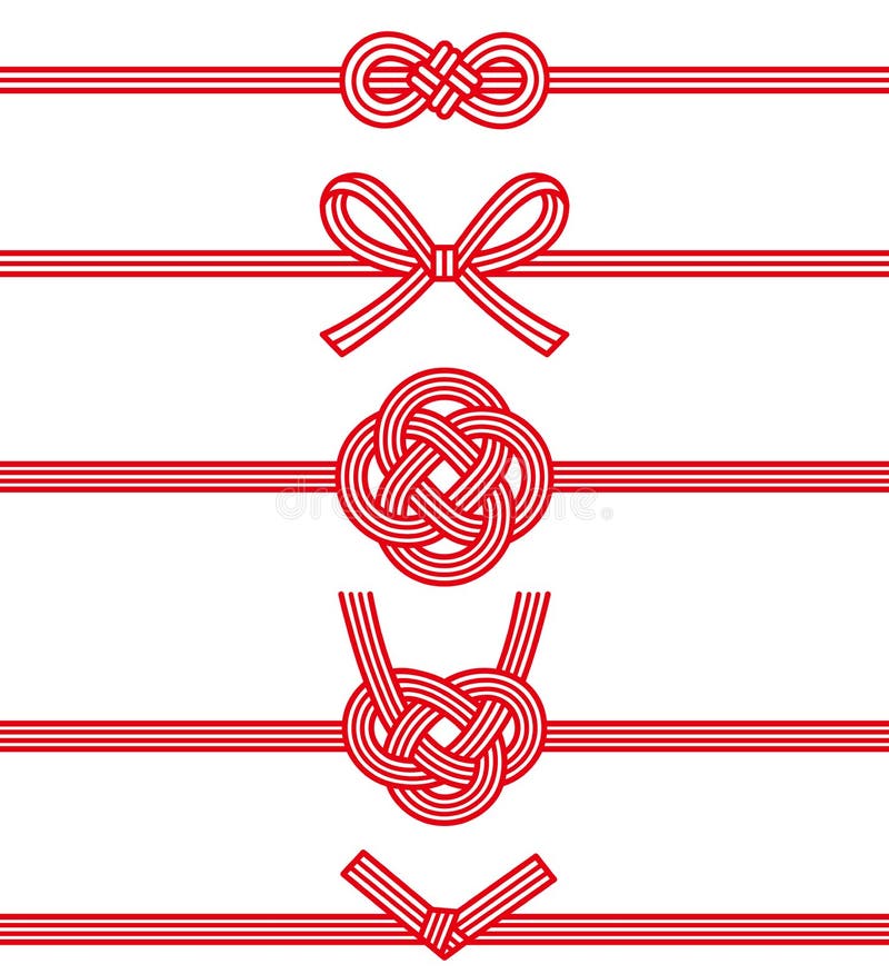 Mizuhiki : Decorative Japanese Cord Made from Twisted Paper. Stock ...