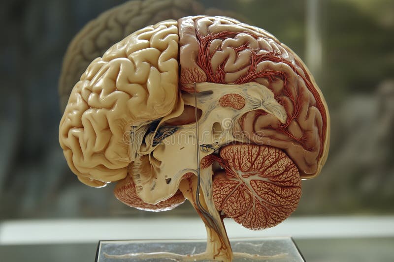 Detailed Cross Section Human Brain Stock Photos - Free & Royalty-Free ...
