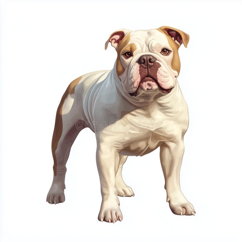 Drawing American Bully Dog Stock Photos - Free & Royalty-Free Stock ...