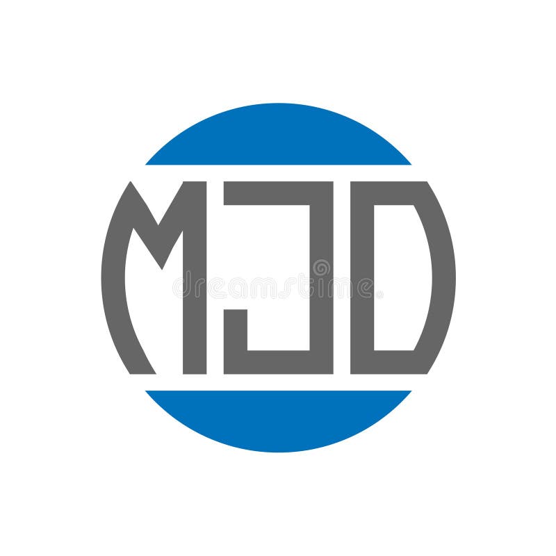 MJO Letter Logo Design on White Background. MJO Creative Initials ...