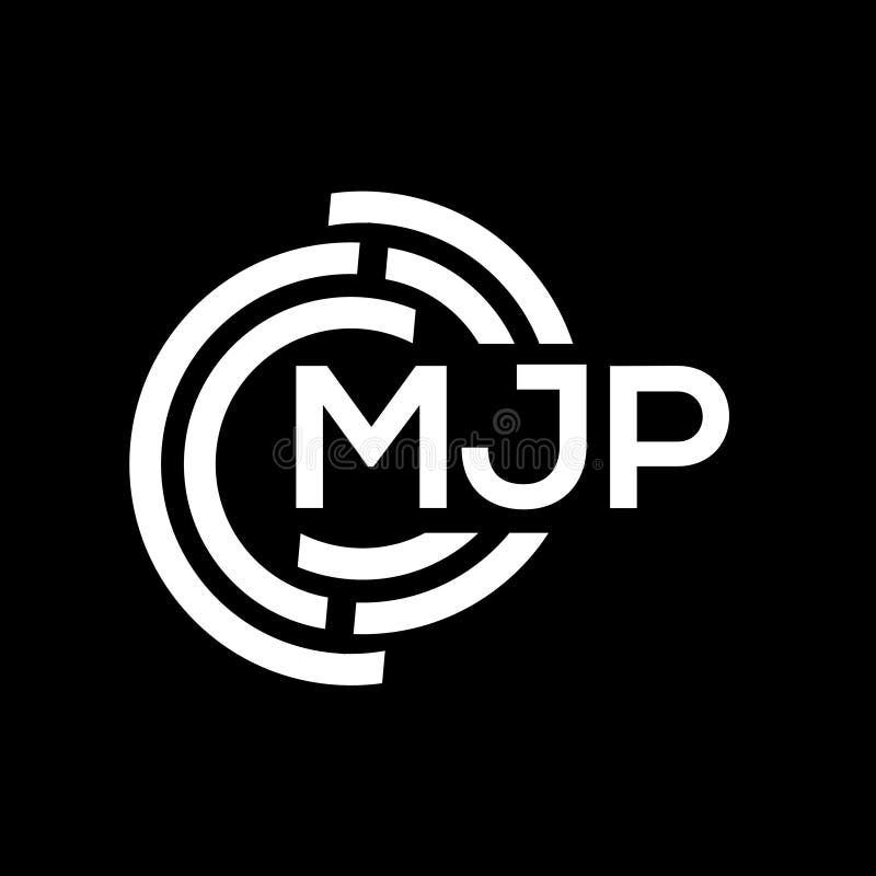 MJP Letter Logo Design. MJP Monogram Initials Letter Logo Concept Stock ...
