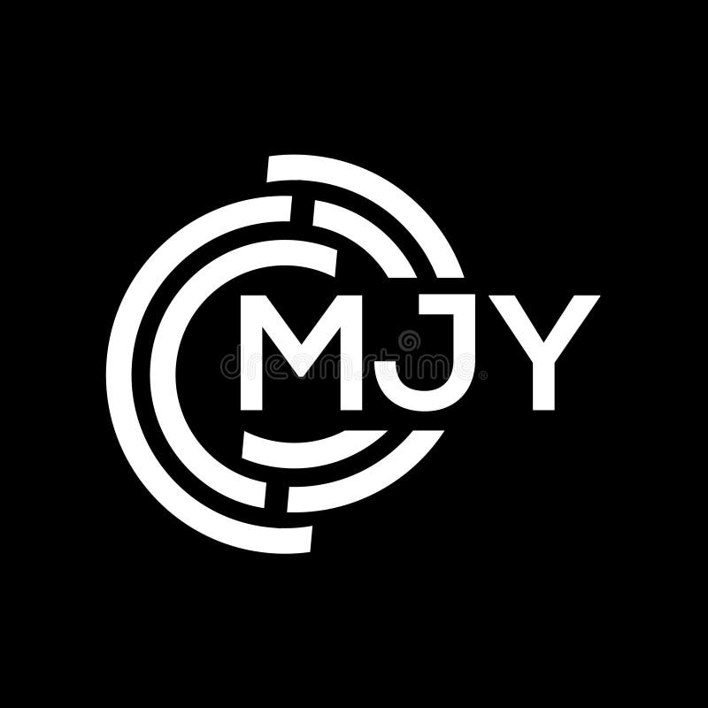 MJY Letter Logo Design. MJY Monogram Initials Letter Logo Concept Stock ...