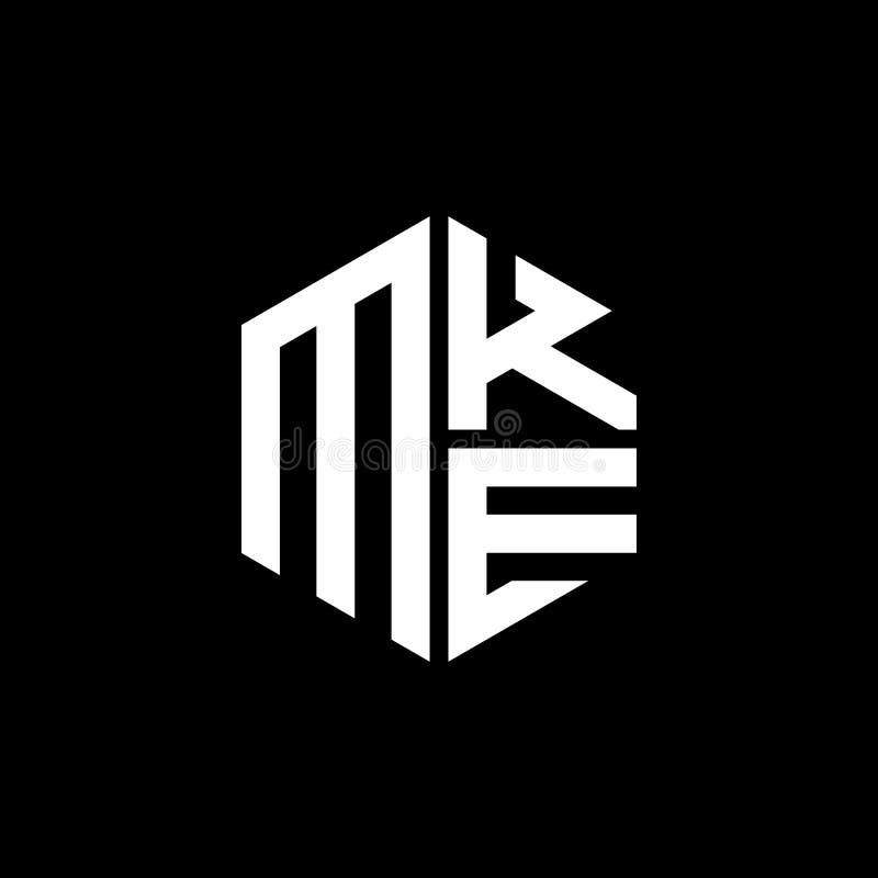 MKE Logo MKE Icon MKE Monogram MKE Letter Minimalist Circle Flat Unique ...