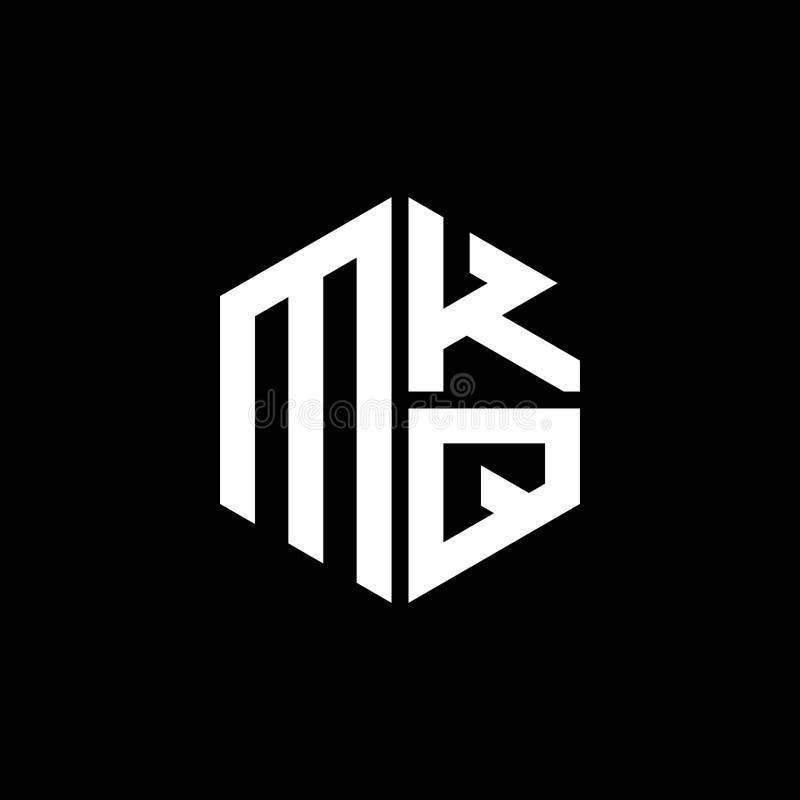 .MKQ Logo MKQ Icon MKQ Monogram MKQ Letter Minimalist Circle Flat ...