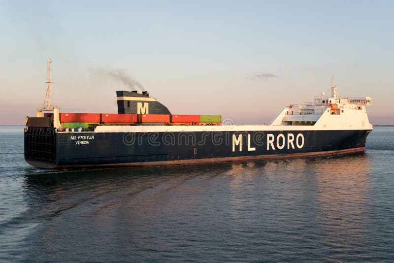 Ml freyja editorial photography. Image of cargo, ship - 166127802