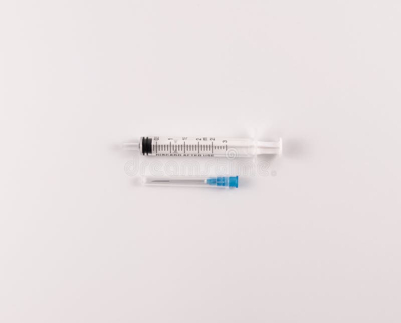 2 Ml Syringe with G23 Needle Stock Photo - Image of atraumatic ...