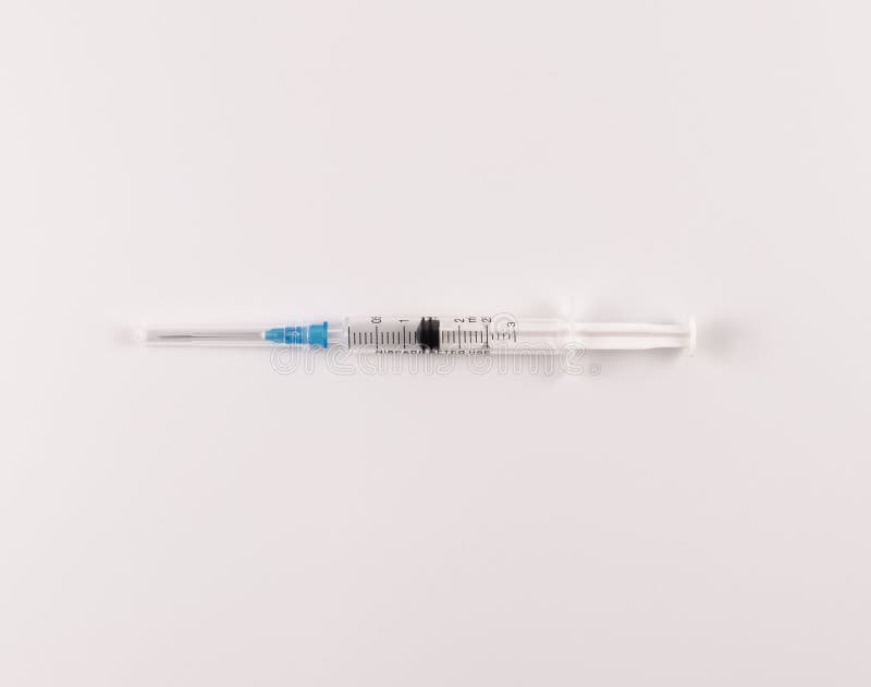 2 Ml Syringe with G23 Needle Stock Image - Image of capacity, ch24 ...