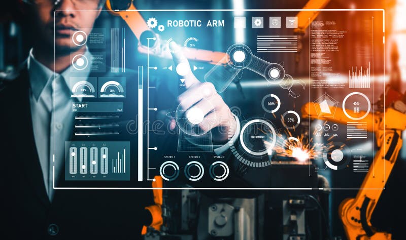 MLB Advanced Robot Arm System for Digital Industry and Factory Robotic ...