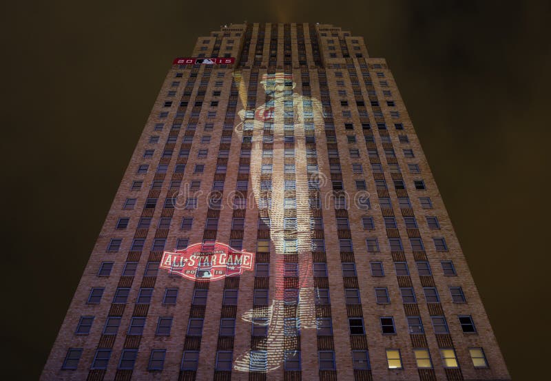 Mlb All Star Game Cincinnati Ohio Stock Image - Image of game, star ...