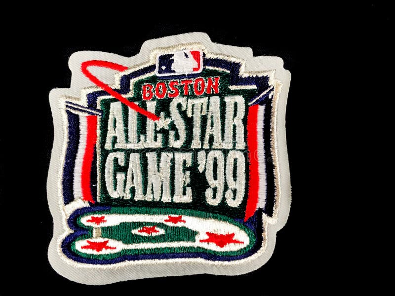 1999 MLB All-Star Patch on a Black Backdrop Editorial Photo - Image of ...
