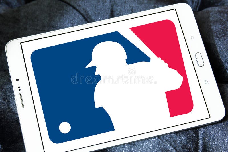 MLB, Logo Di Major League Baseball Fotografia Editoriale - Immagine di ...