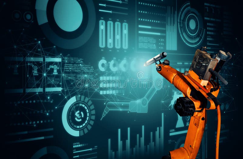 MLB Robot Arm AI Analyzing Mathematics for Mechanized Industry Problem ...