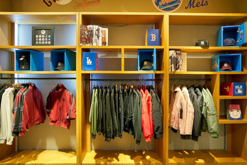 MLB store in Shenzhen editorial image. Image of store - 294482665
