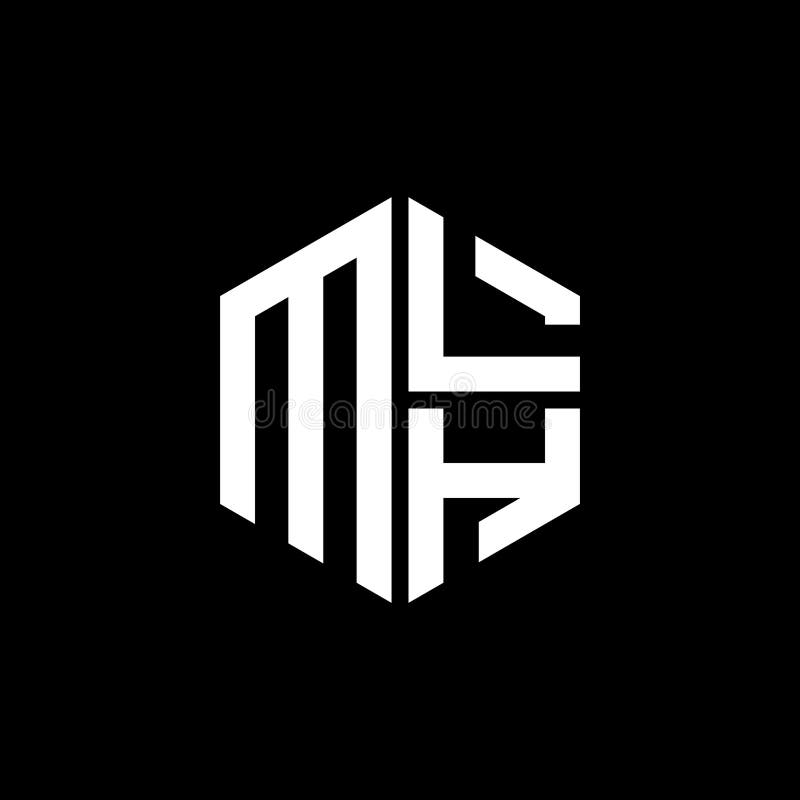 MLH Logo MLH Icon MLH Monogram MLH Letter Minimalist Circle Flat Unique ...
