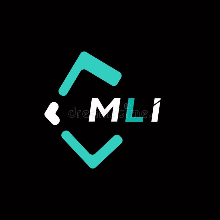 MLI Creative Minimalist Letter Logo. MLI Unique Vector Initials ...