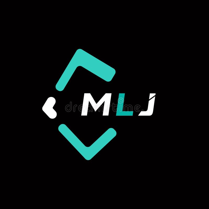MLJ Creative Minimalist Letter Logo. MLJ Unique Vector Initials ...