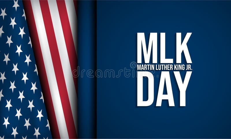 MLK Day Background. Vector Illustration Stock Vector - Illustration of ...