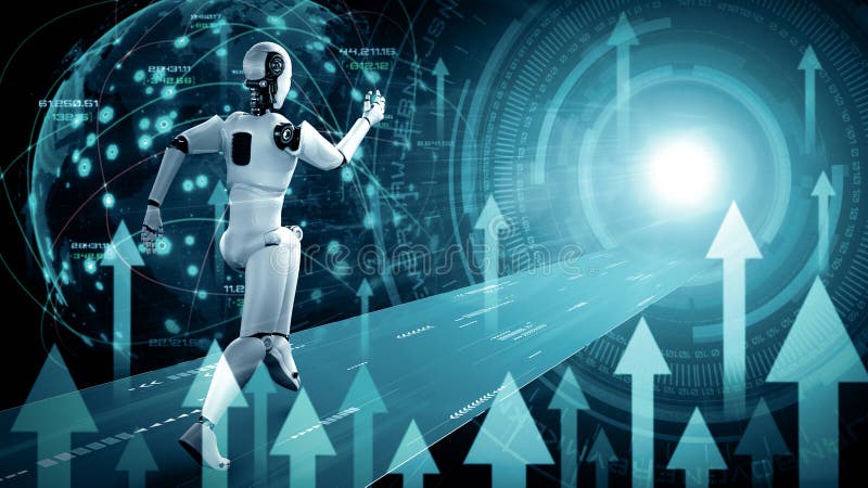 MLP Business Growth Concept by Using AI Robot and Machine Learning ...