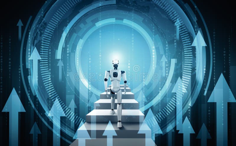 MLP Business Growth Concept by Using AI Robot and Machine Learning ...