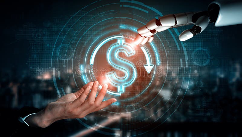 MLP Future Artificial Intelligence Robot and Cyborg. Stock Illustration ...