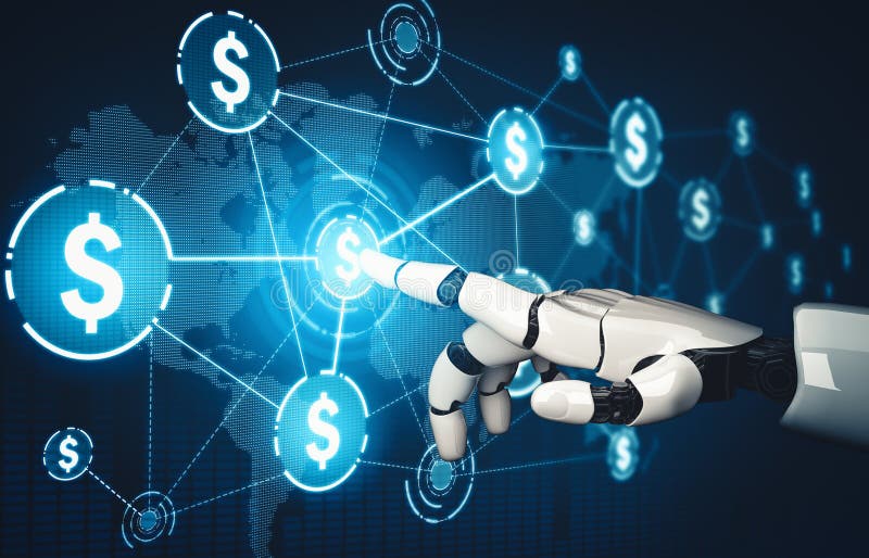 MLP Futuristic AI Thinking of Droid Robot Artificial Intelligence ...