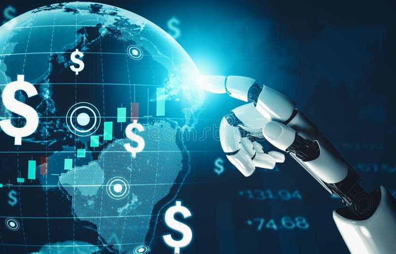 MLP Futuristic AI Thinking of Droid Robot Artificial Intelligence ...