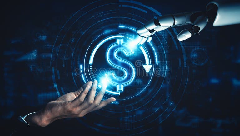 MLP Future Artificial Intelligence and Machine Learning for AI Droid Robot or Cyborg Stock ...