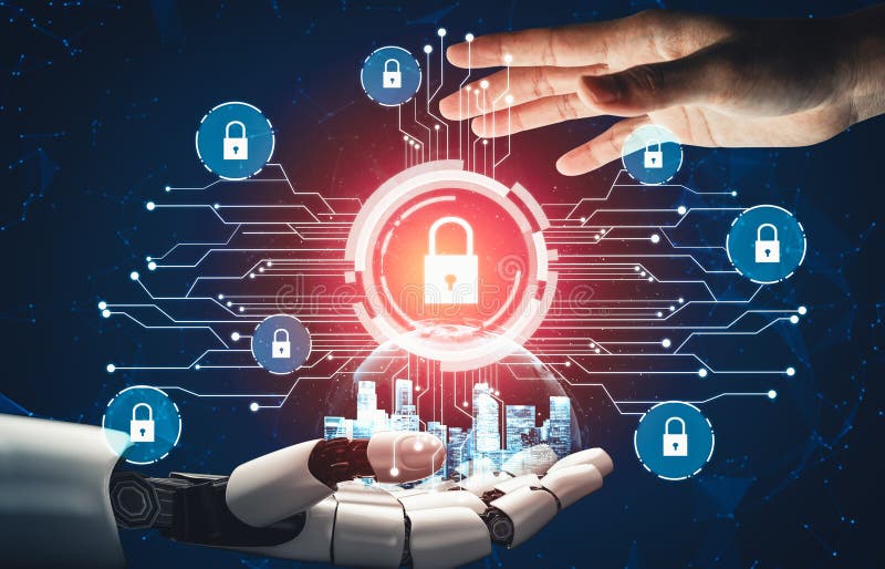 MLP Futuristic AI Thinking of Droid Robot Artificial Intelligence ...