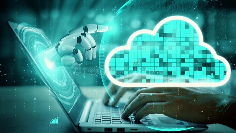 MLP Futuristic Robot Artificial Intelligence Enlightening AI Technology ...