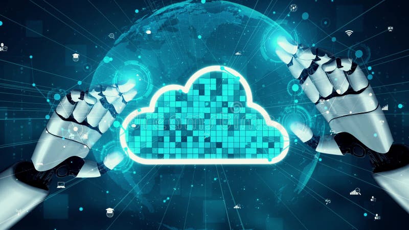 MLP Futuristic Robot Artificial Intelligence Enlightening AI Technology ...