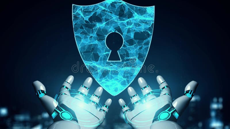 MLP Futuristic Robot Artificial Intelligence Enlightening AI Technology ...