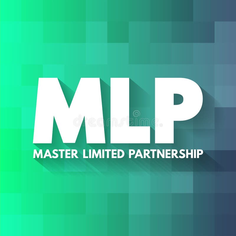 MLP - Master Limited Partnership Acronym, Business Concept Background ...