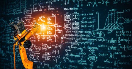 MLP Robot Arm AI Analyzing Mathematics for Mechanized Industry Problem ...