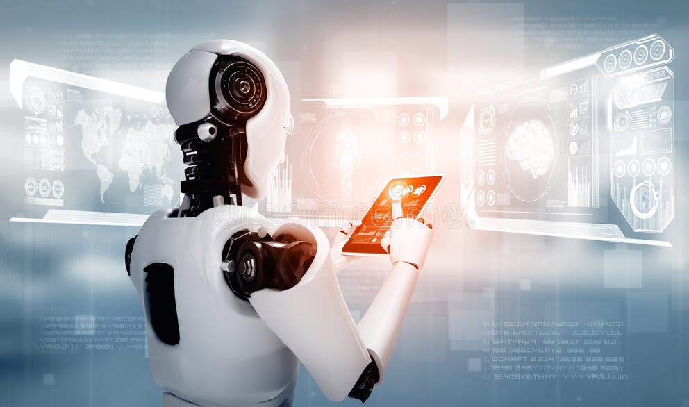 MLP Robot Humanoid Using Tablet Computer in Concept of AI Thinking ...