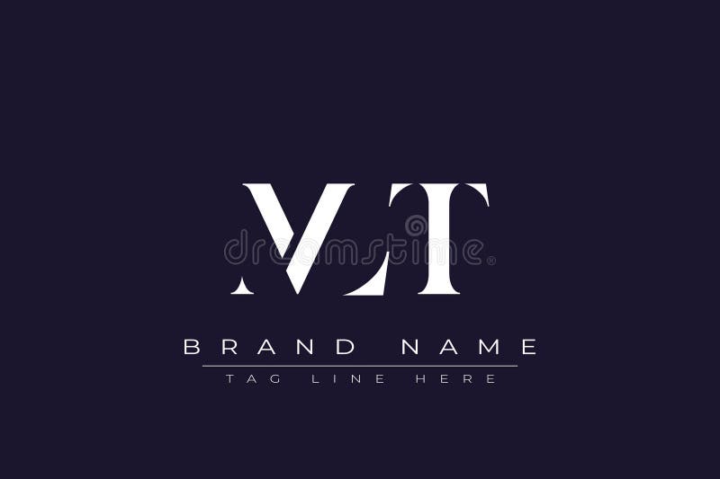 MLT Abstract Letter Logo Design Stock Vector - Illustration of ...