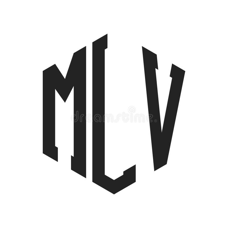 MLV Logo Design. Initial Letter MLV Monogram Logo Using Hexagon Shape ...