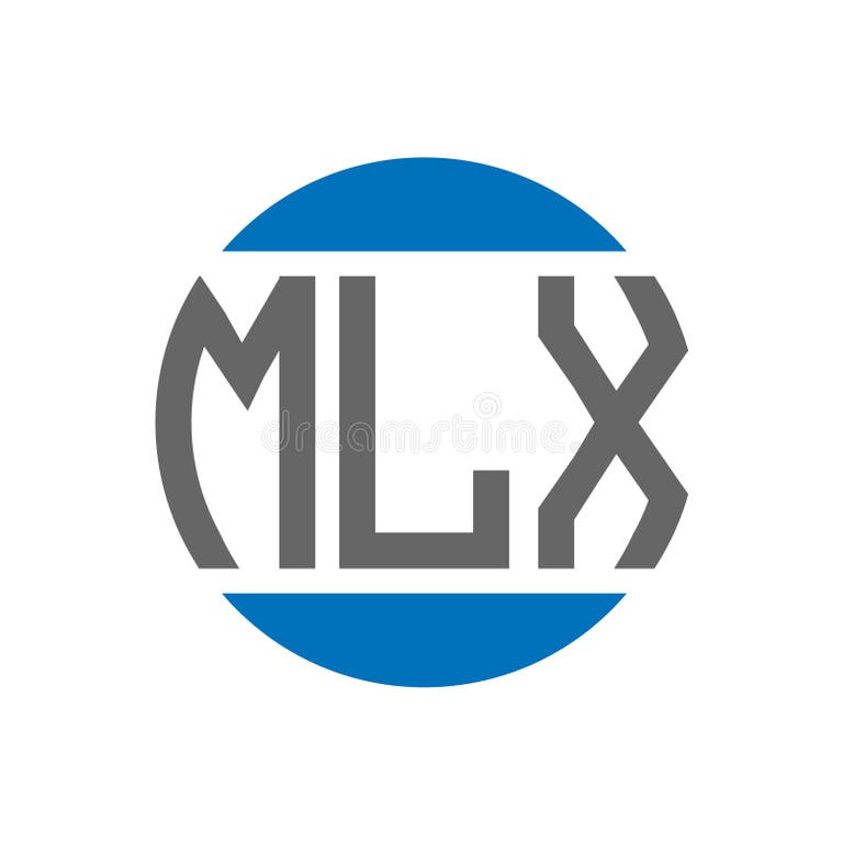 MLX Letter Logo Design on White Background. MLX Creative Initials ...