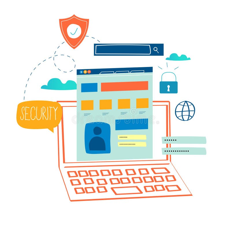 Online Security, Data Protection, Internet Security, Secure Internet ...