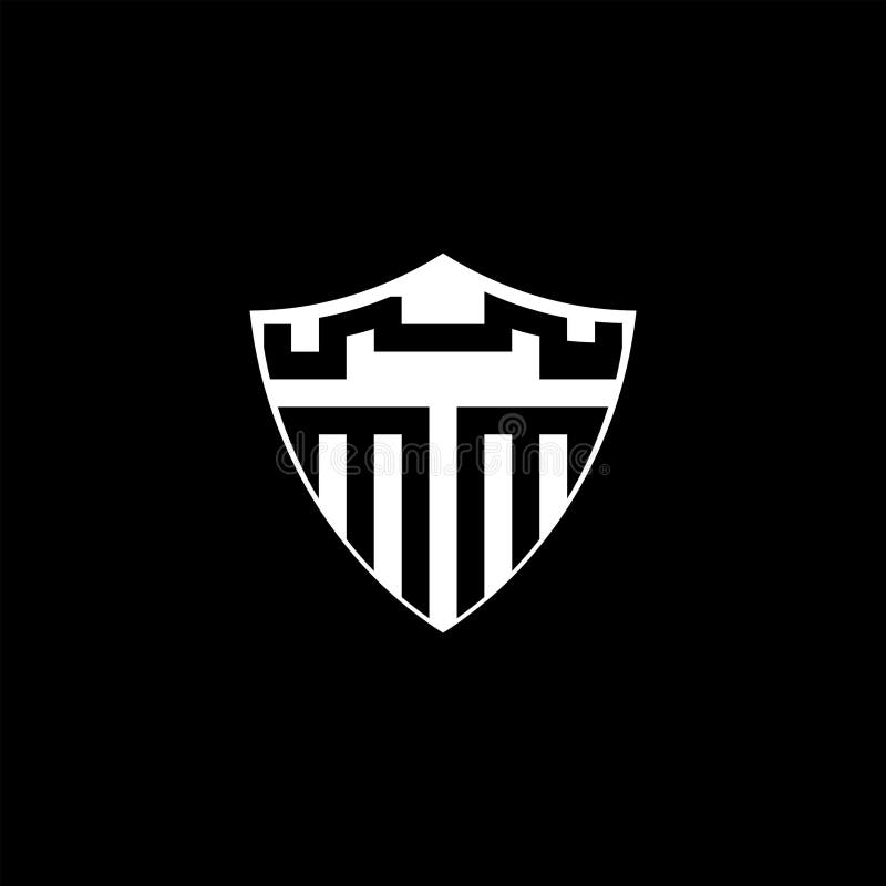 Monogram Shield Mm Logo Stock Illustrations – 83 Monogram Shield Mm ...