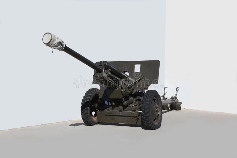76mm artillery gun stock image. Image of army, antitank - 63695369