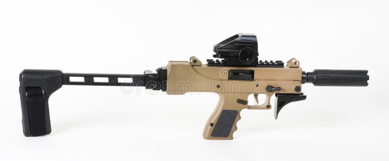 9mm auto pistol stock image. Image of bodyguard, army - 234840127