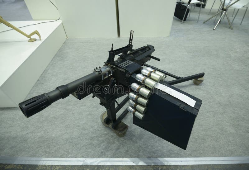 40 Mm Automatic Grenade Launcher Stock Image - Image of industry, army ...